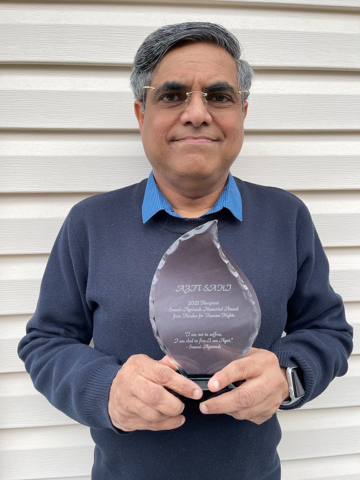 IAMC’s Ajit Sahi Receives Inaugural Swami Agnivesh Memorial Award From ...